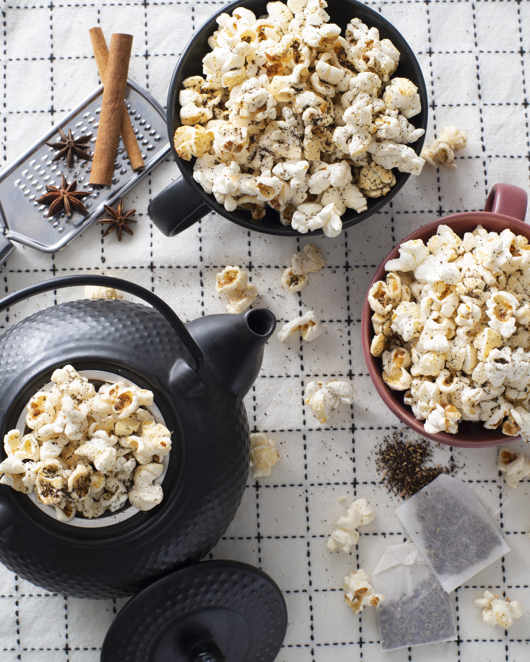 Popcorn aromat cu scorțișoară și ceai uscat - DelicioUS România